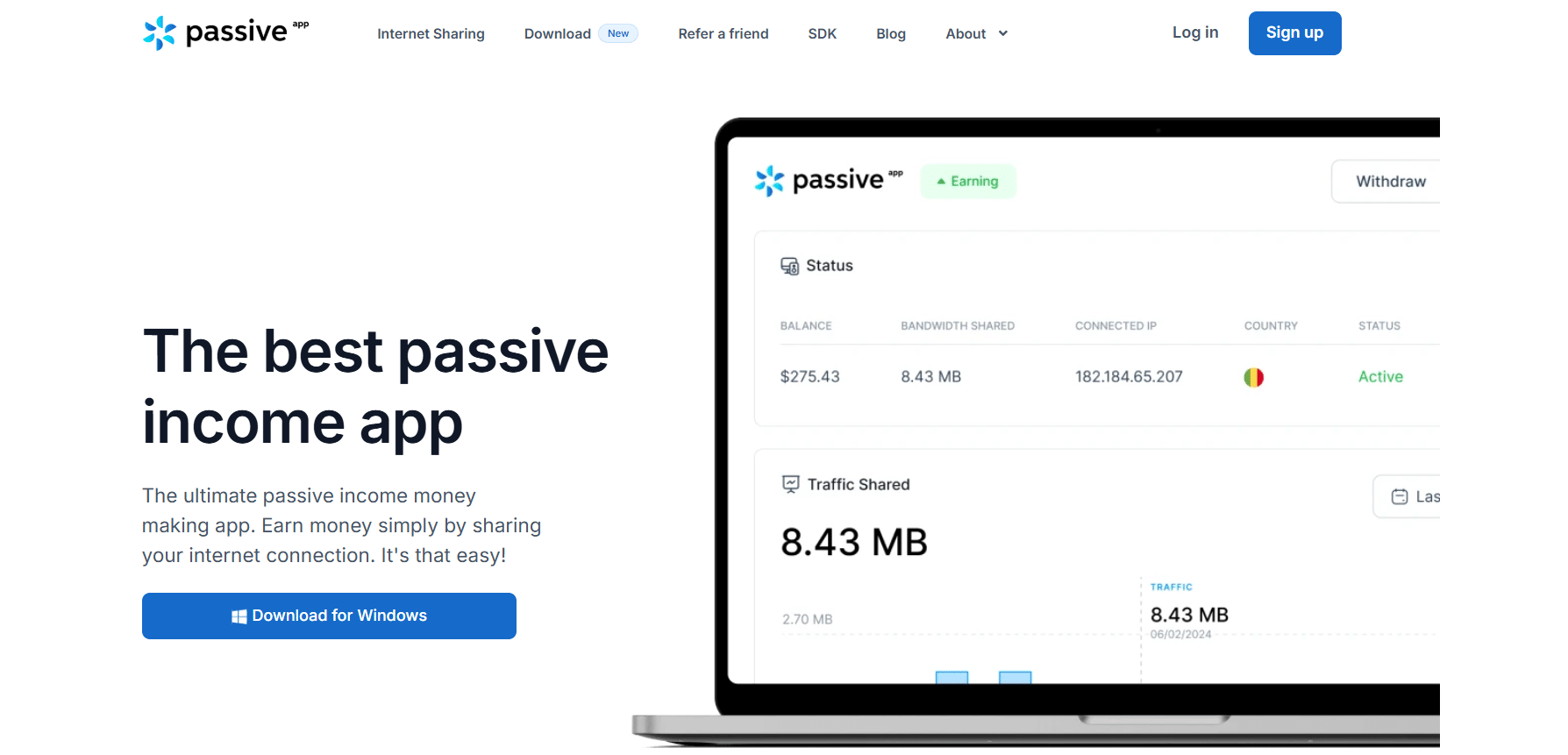How to Sell Your Internet for Money in 2025 - Passive App